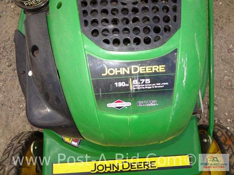 John Deere Lawn Mower Red