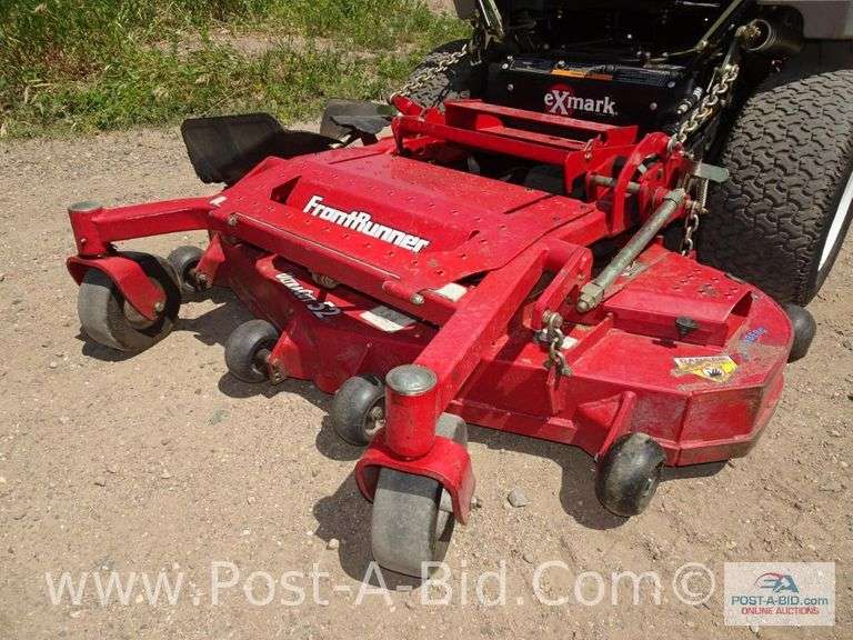 Exmark Front Runner Zero - Elsenpeter Auctions & Real Estate, Inc. dba ...
