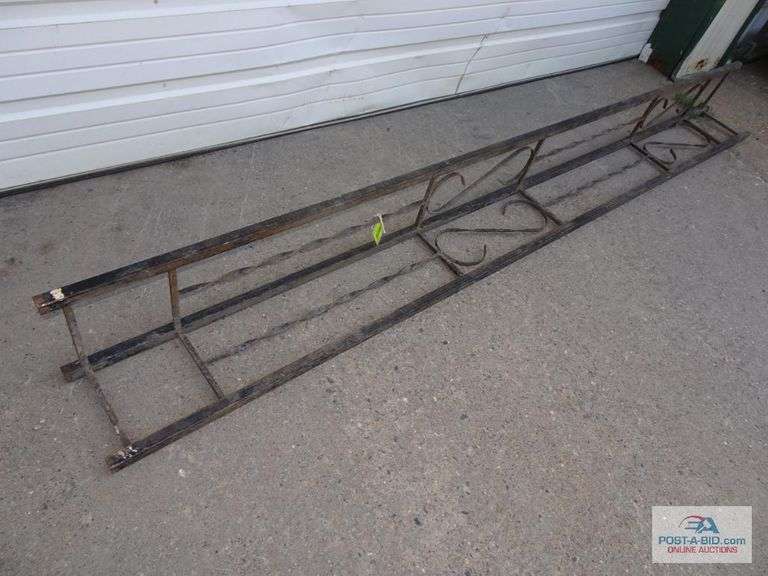 Large Wrought Iron Piece, - Elsenpeter Auctions & Real Estate, Inc. dba ...