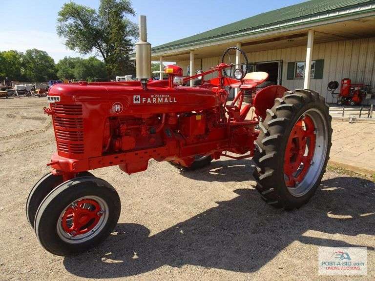 1948 Farmall H Tractor, - Elsenpeter Auctions & Real Estate, Inc. dba ...