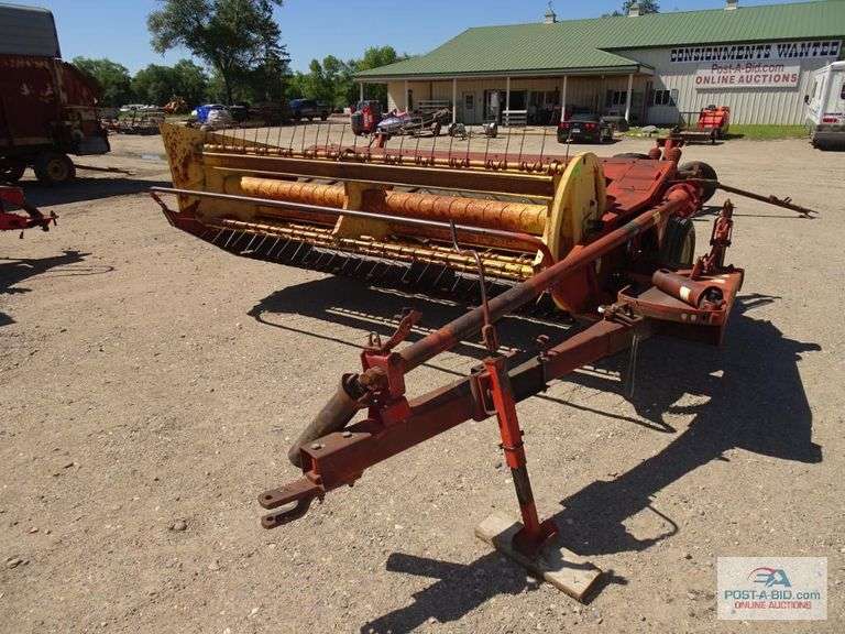 New Holland 488 9' Haybine Wit - Elsenpeter Auctions & Real Estate, Inc ...