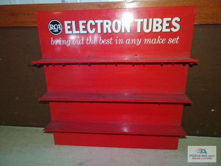 VIntage RCA Tube Display, - Elsenpeter Auctions & Real Estate, Inc. dba ...