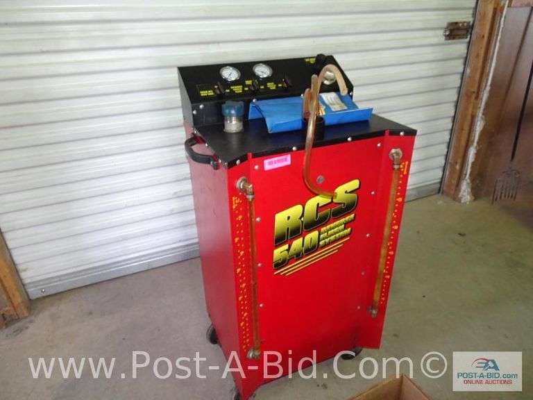 Coolant Flush Machine RCS 540 - Elsenpeter Auctions & Real Estate, Inc ...
