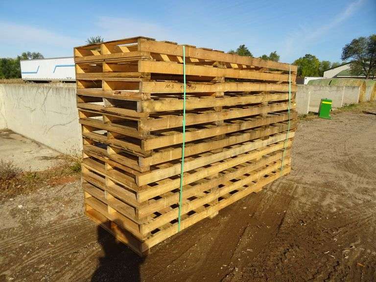 12- Large Pallets, Up To Approx. 12' Long. - Elsenpeter Auctions & Real ...