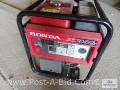 Honda EB3000 Generator, Owner - Elsenpeter Auctions & Real Estate, Inc ...