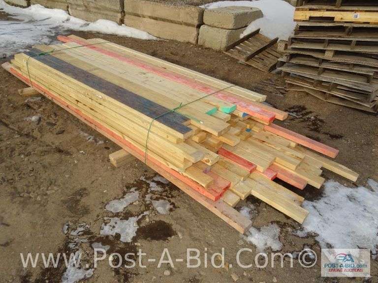 Bundle Of 2 x 4 Lumber Va - Elsenpeter Auctions & Real Estate, Inc. dba ...