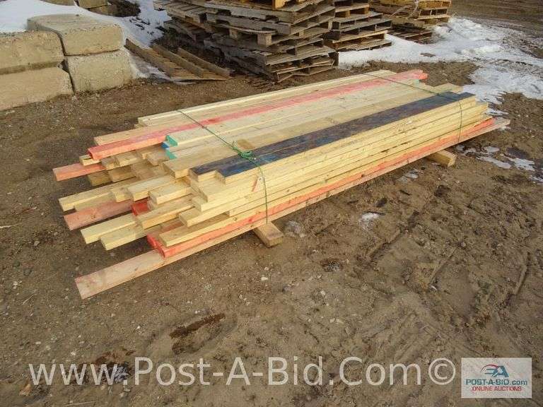 Bundle Of 2 x 4 Lumber Va - Elsenpeter Auctions & Real Estate, Inc. dba ...