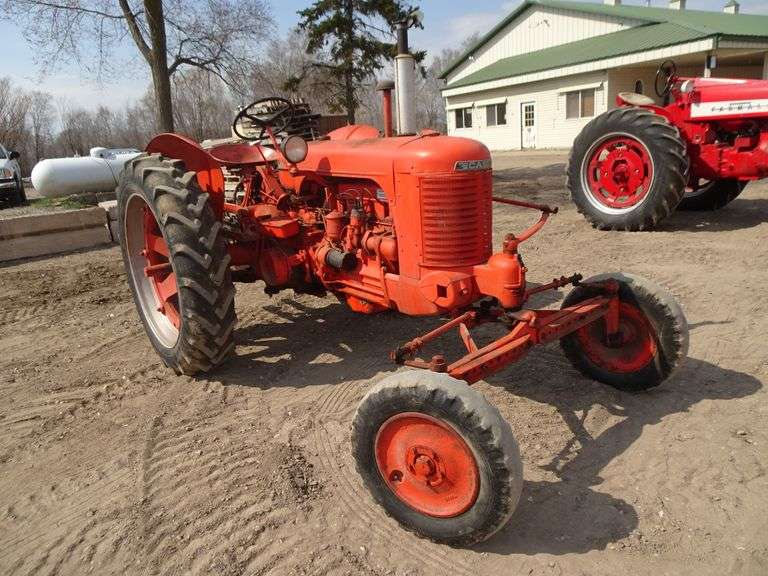 1954 Case SC Wide Front Tractor - Elsenpeter Auctions & Real Estate ...