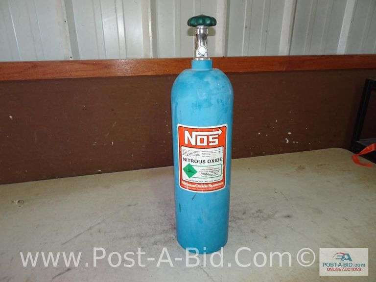 Nitrous Oxide Tank - Part - Elsenpeter Auctions & Real Estate, Inc. dba ...