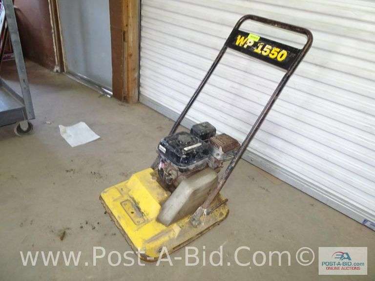 Wacker WP1550 Plate Packe - Elsenpeter Auctions & Real Estate, Inc. dba ...
