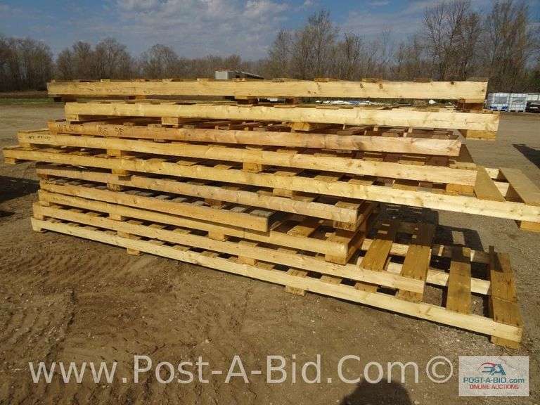 10- Large Pallets. - Elsenpeter Auctions & Real Estate, Inc. dba Post-A ...