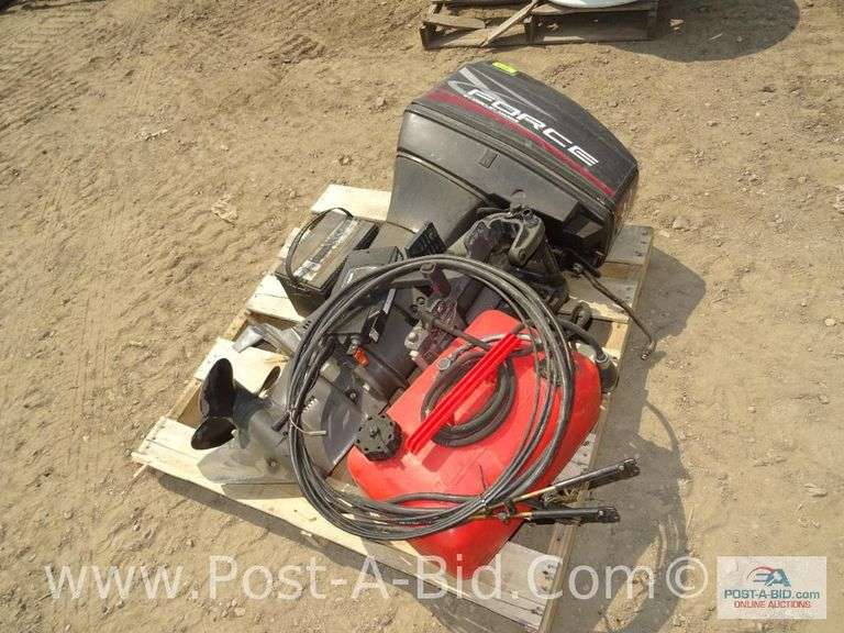 1997 Force 40 HP Outboard - Elsenpeter Auctions & Real Estate, Inc. dba ...