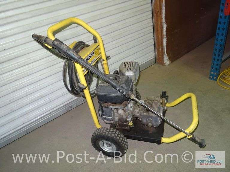 Karcher Pressure Washer, Model - Elsenpeter Auctions & Real Estate, Inc ...