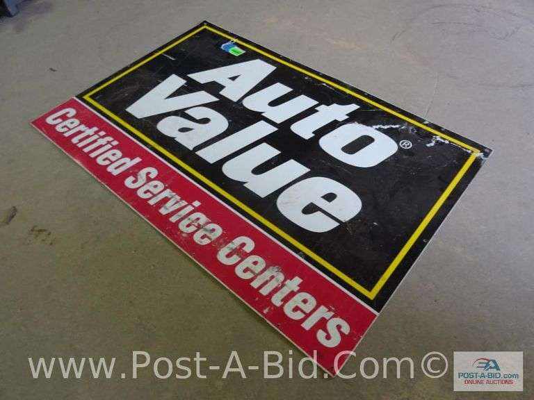 Car Wash/Auto Value Sign, Meta - Elsenpeter Auctions & Real Estate, Inc ...