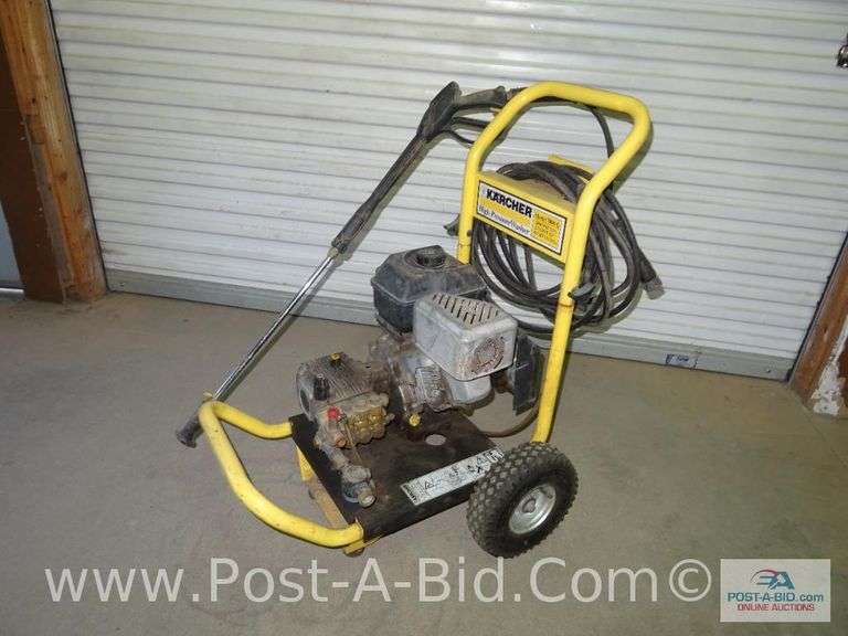 Karcher Pressure Washer, Model - Elsenpeter Auctions & Real Estate, Inc ...