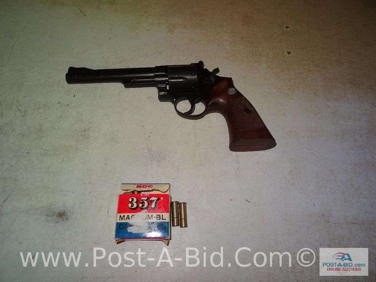 MGC Replica 357 Magnum Model/P - Elsenpeter Auctions & Real Estate, Inc ...