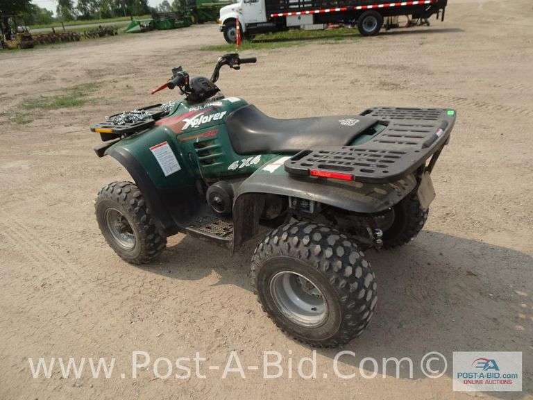 1996 Polaris Xplorer 300 2 x 4 - Elsenpeter Auctions & Real Estate, Inc ...