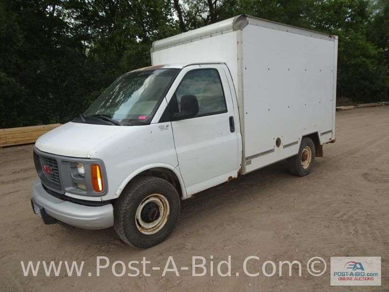 2001 GMC Cube Van With 264,658 - Elsenpeter Auctions & Real Estate, Inc ...