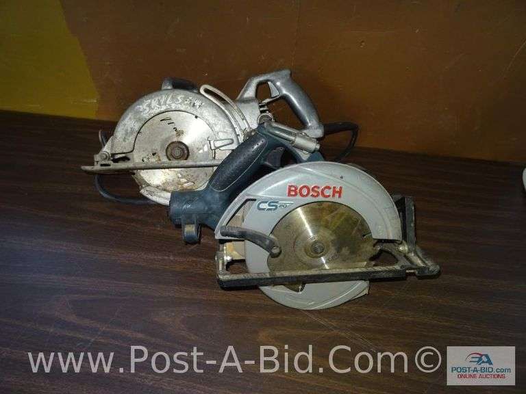 Heavy Duty Skill Saw, Bosch Sk - Elsenpeter Auctions & Real Estate, Inc ...