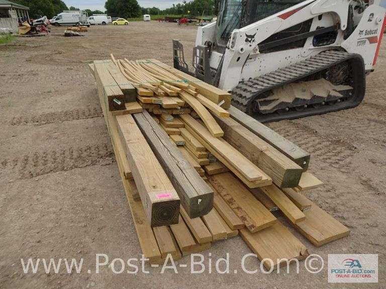 1-Bundle Of Treated Lumber, Va - Elsenpeter Auctions & Real Estate, Inc ...