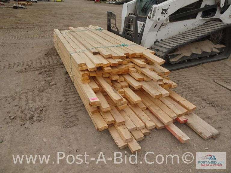 1-Bundle Of 2' x 4' Various Le - Elsenpeter Auctions & Real Estate, Inc ...