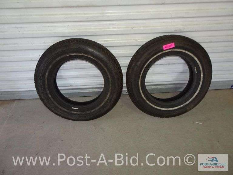 2-Dayton Quadra Tires, P155/80 - Elsenpeter Auctions & Real Estate, Inc ...