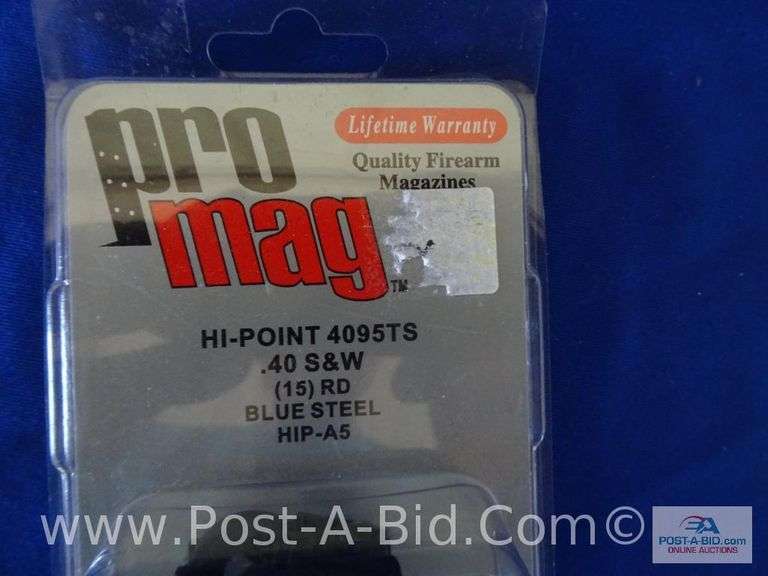 Hi-Point 40 S&W Magazine, 15 Rounds, Hi Capacity Rifle. - Elsenpeter ...