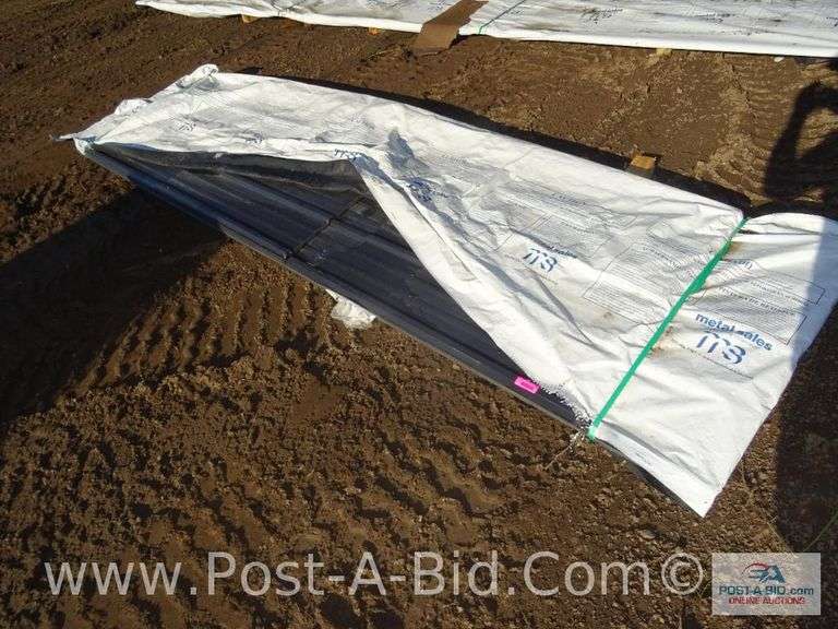 Pro Panel II 29Ga Colorfit 40 Black Sheet Metal - Elsenpeter Auctions ...