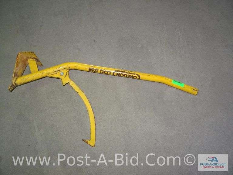 Oregon Log Jaw. - Elsenpeter Auctions & Real Estate, Inc. dba Post-A ...