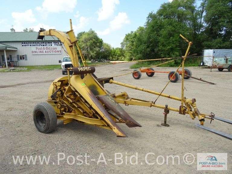 Papec #350 Field Chopper With - Elsenpeter Auctions & Real Estate, Inc ...