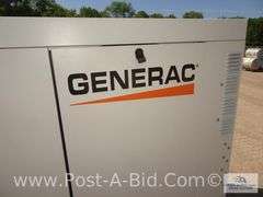 Generac 80 kw Liquid Cooled Co - Elsenpeter Auctions & Real Estate, Inc ...
