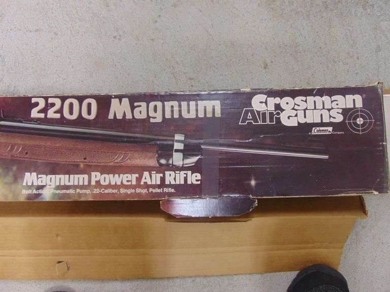Crosman AirGuns 2200 Magnum air rifle - Parrott Marketing Group