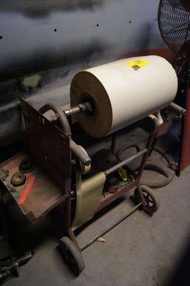 Roll-around body paint cart - Parrott Marketing Group