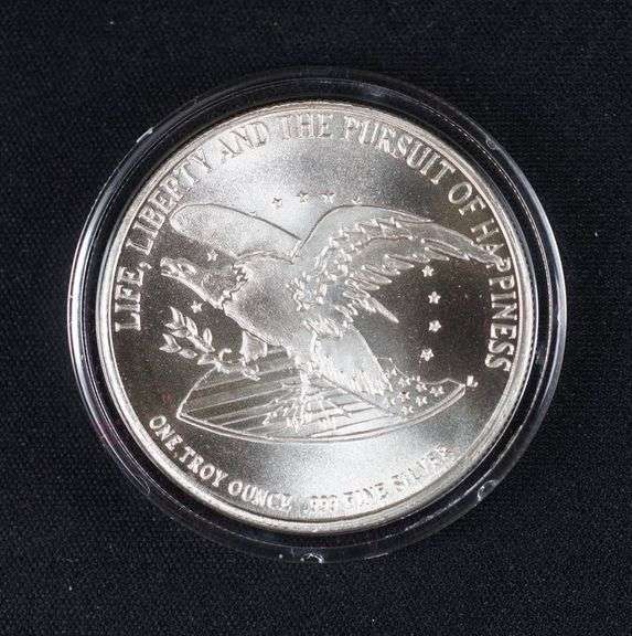 1991 1oz Silver Chrysler Bill of Rights Commemorative Coin - Parrott ...