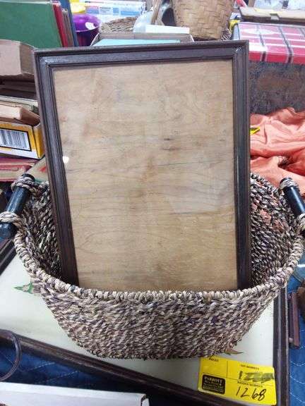 wooden tray/basket/frames - Parrott Marketing Group