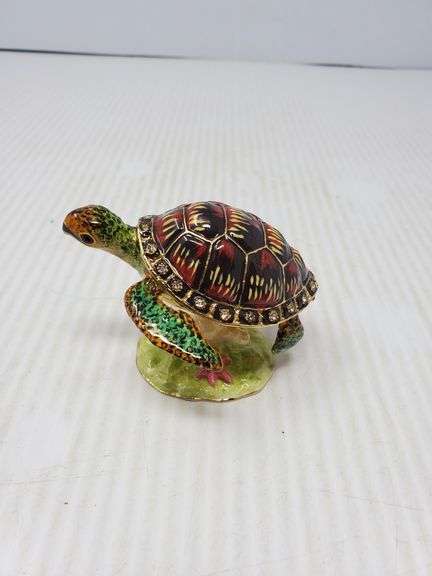 Sea turtle trinket box - Parrott Marketing Group