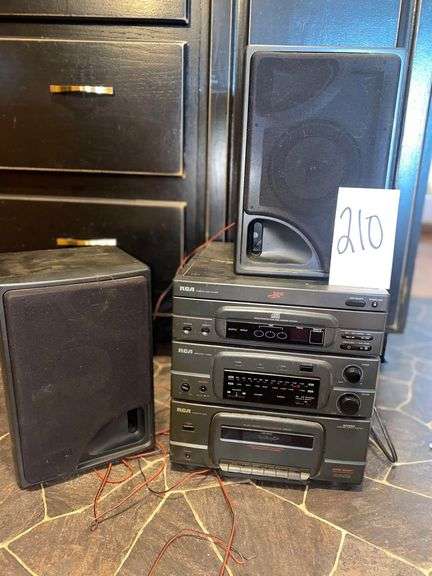 RCA stereo sound system - Parrott Marketing Group