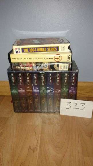 Baseball VHS tapes - Parrott Marketing Group