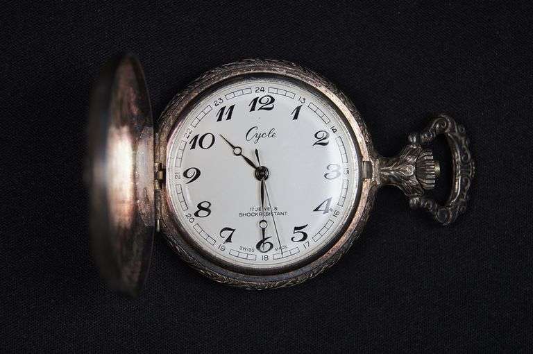 Cycle 17 jewel pocket watch - Parrott