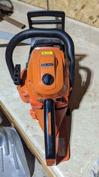 Echo CS-490 chainsaw - Parrott