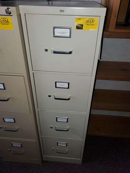 Hon 4-drawer filing cabinet - Parrott