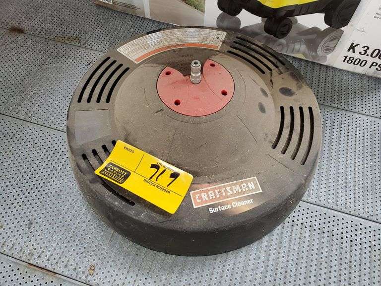 Craftsman surface cleaner attachment for pressure washer - Parrott ...