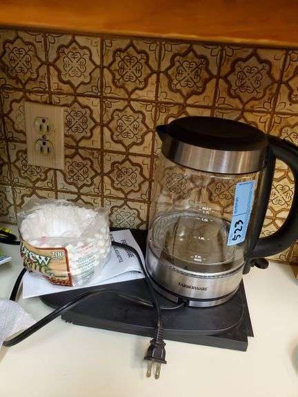 Farberware Electric Glass Kettle for Tea and Coffee - Parrott Marketing ...
