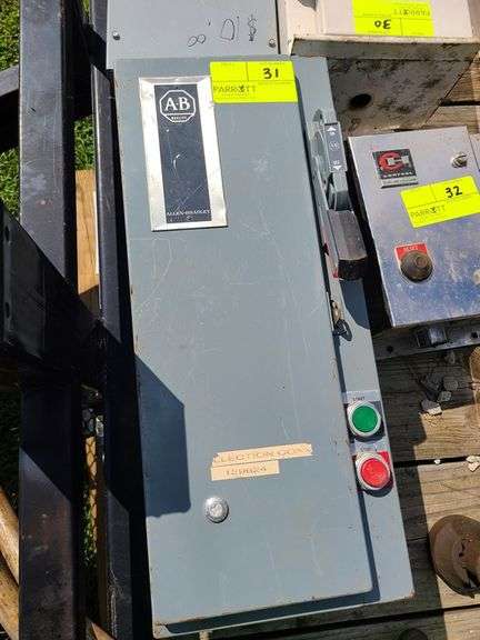 Allen-Bradley Motor Control box - Parrott Marketing Group