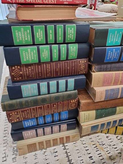 Large lot of books, Reader's Digest and cookbooks - Parrott Marketing Group