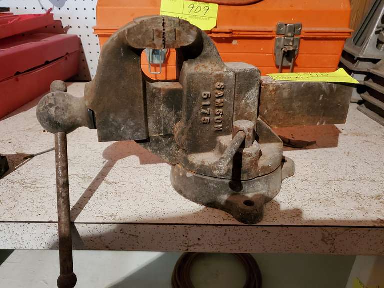 Samson 5175 Swivel Base Bench Top Vise - Parrott Marketing Group