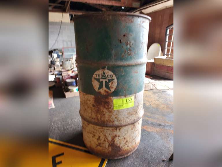 Texaco barrel - Parrott Marketing Group