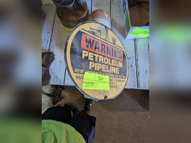 Warning Petroleum Pipeline Signs - Parrott Marketing Group