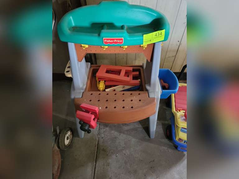 Fisher-Price tool set and Tonka Bus - Parrott Marketing Group