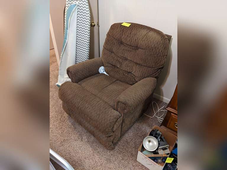 Tan Rocker Recliner - Parrott Marketing Group